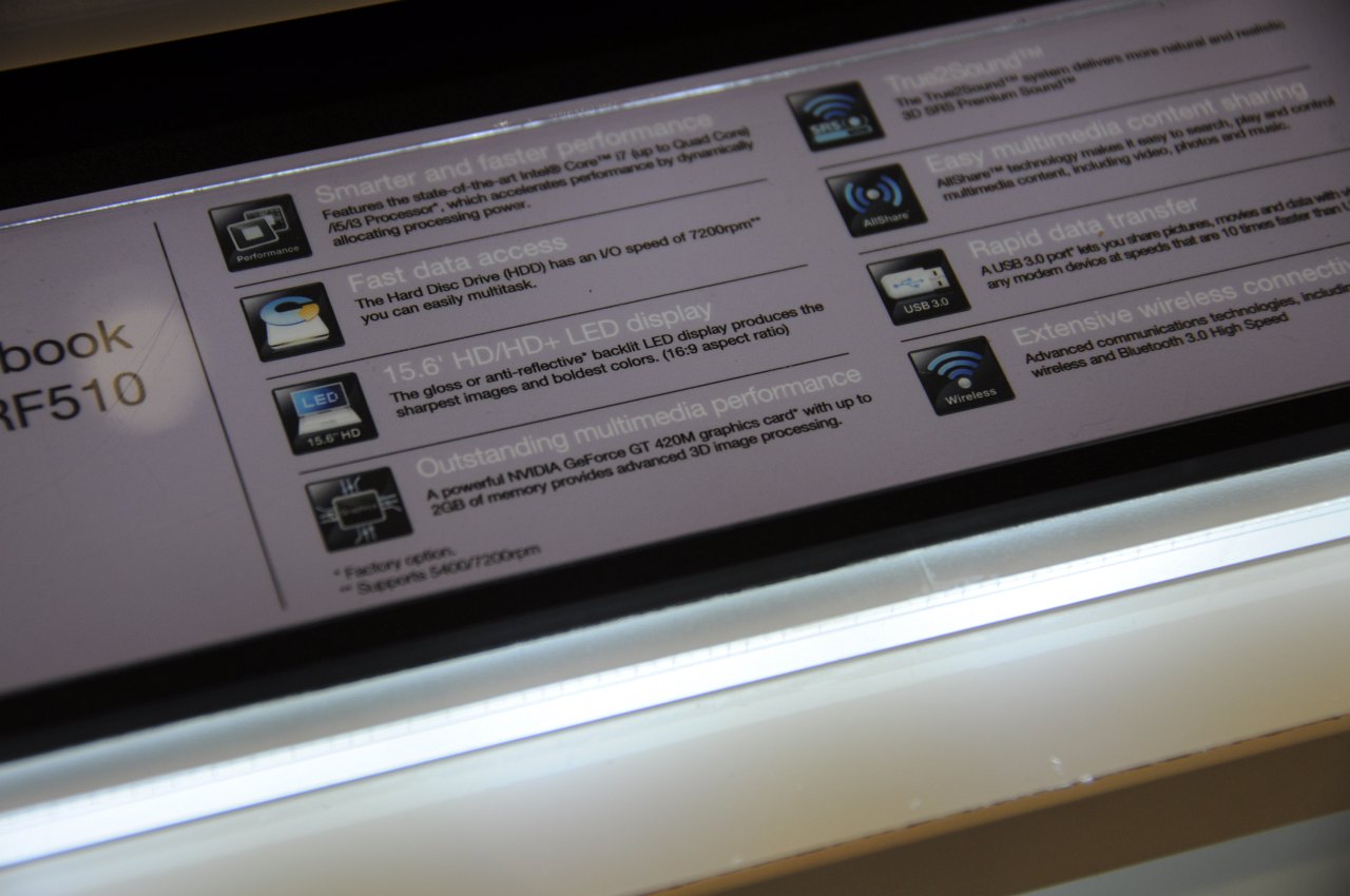 Samsung: Neue Notebooks mit Geforce GT 420M angekündigt (Update) - Golem.de