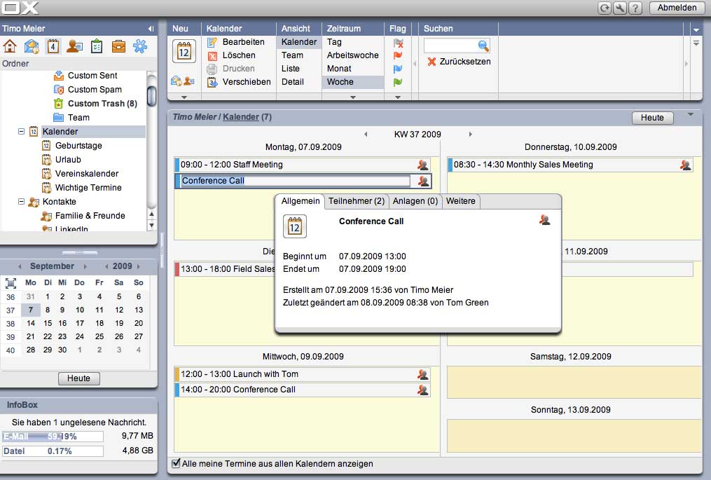 Groupware: Open-Xchange verbessert Zugang zu E-Mail-Diensten - Golem.de