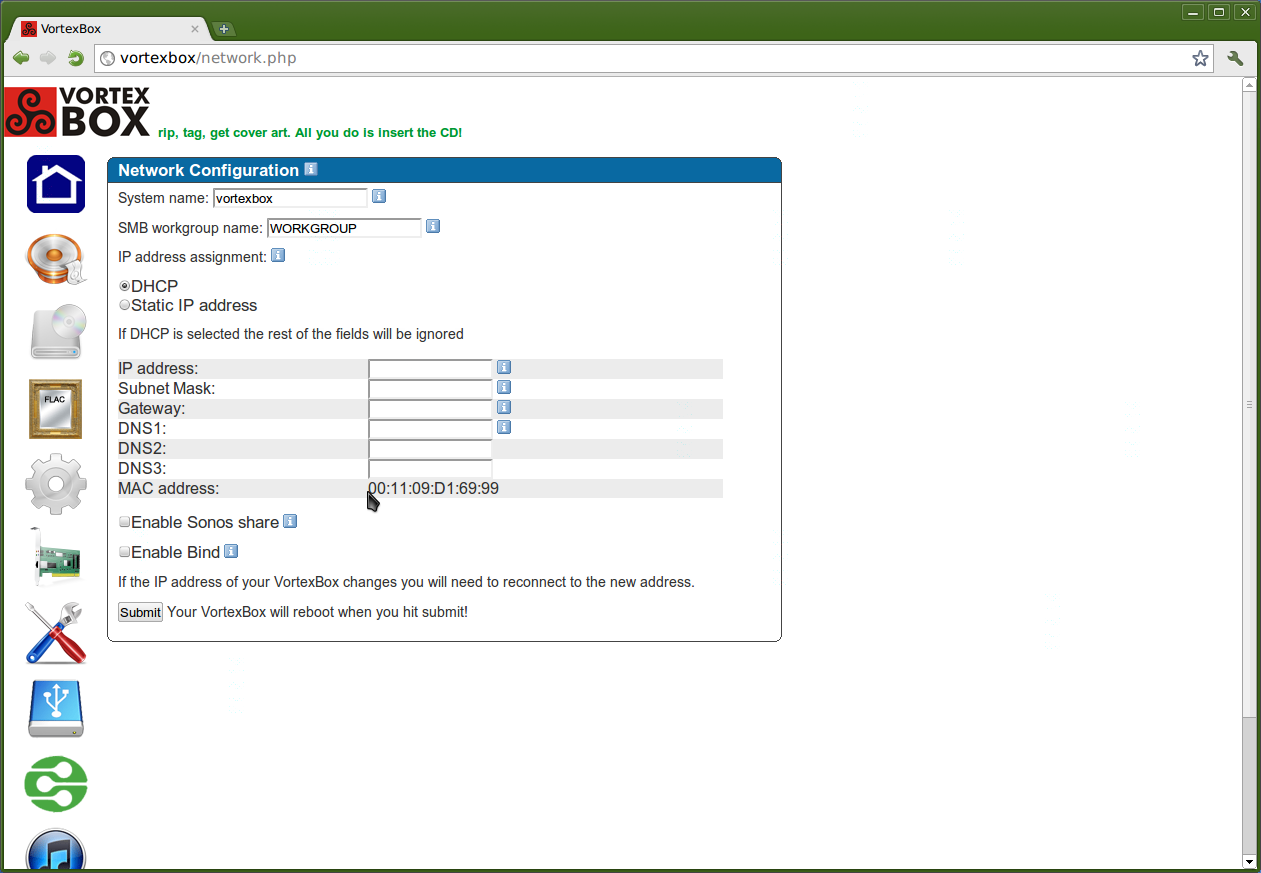 Vortexbox: Streaming-Linux-Server für Musikdateien - Golem.de