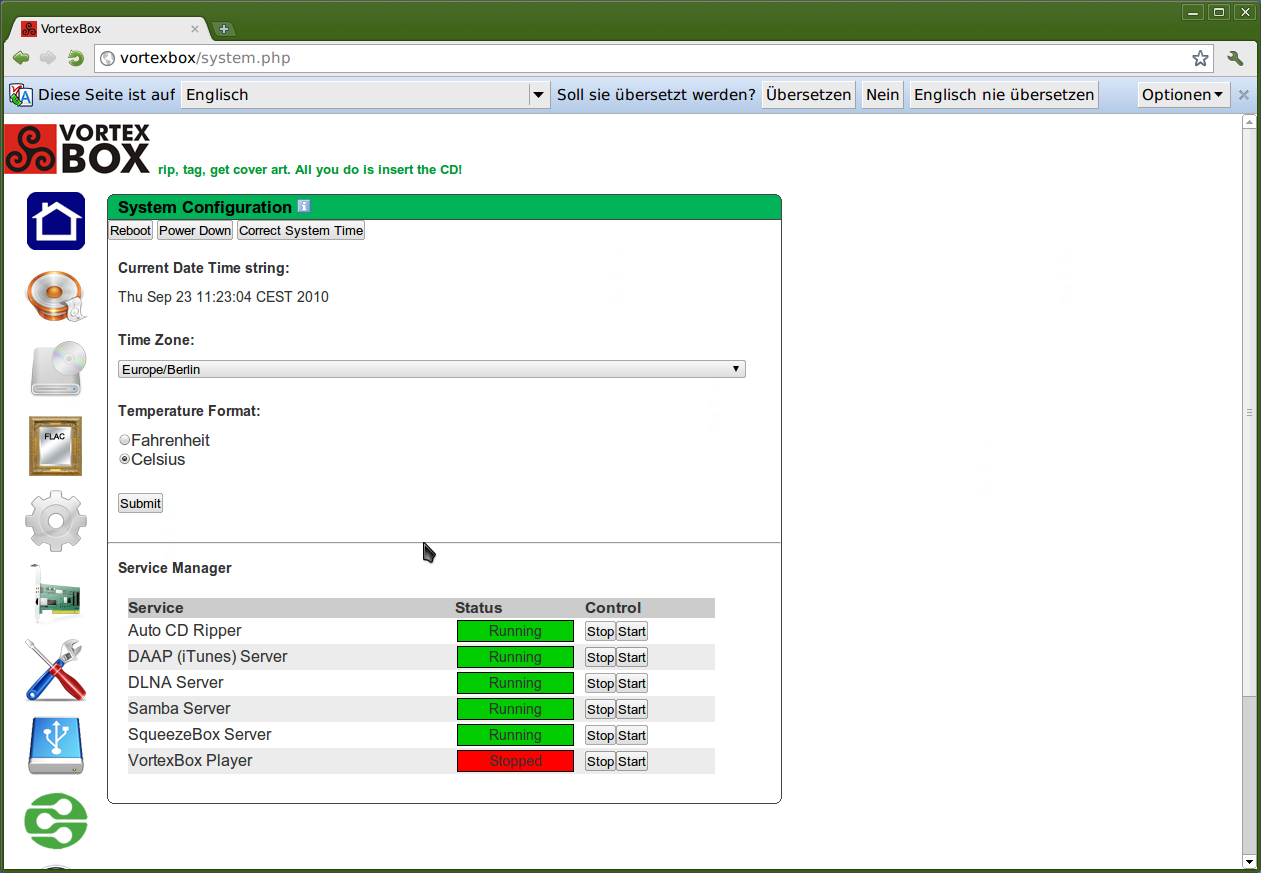 Vortexbox: Streaming-Linux-Server für Musikdateien - Golem.de