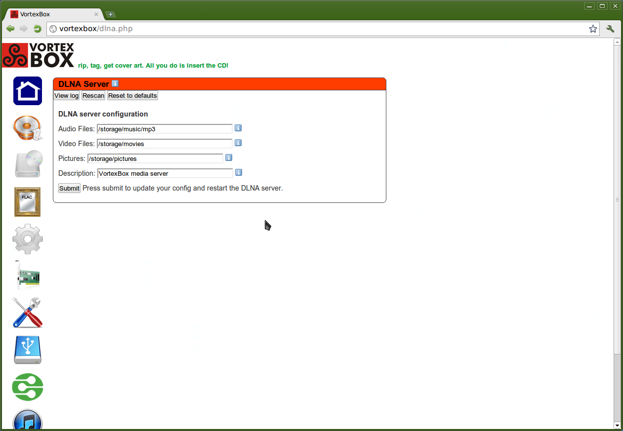 Vortexbox: Streaming-Linux-Server für Musikdateien - Golem.de