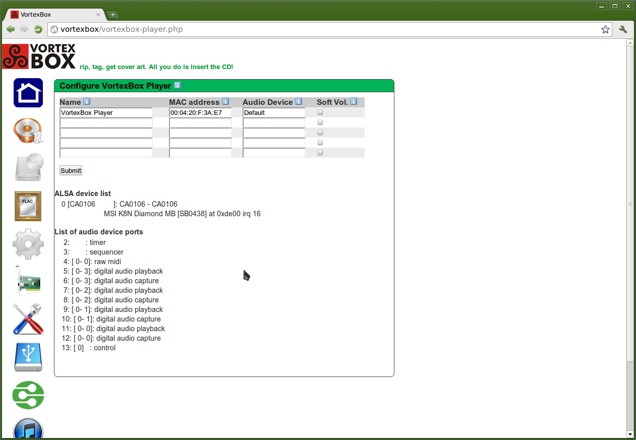 Vortexbox: Streaming-Linux-Server für Musikdateien - Golem.de