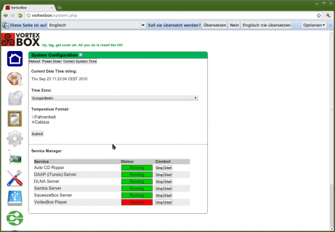 Vortexbox: Streaming-Linux-Server für Musikdateien - Golem.de
