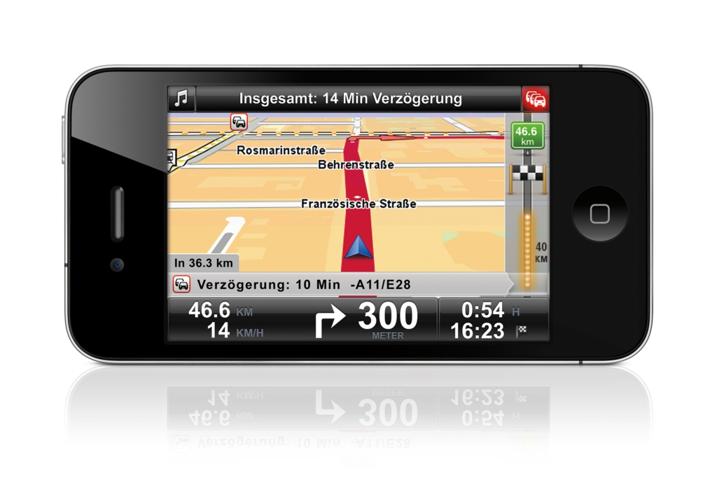 Tomtom für das iPhone: Neue Version der Navigationssoftware - Golem.de