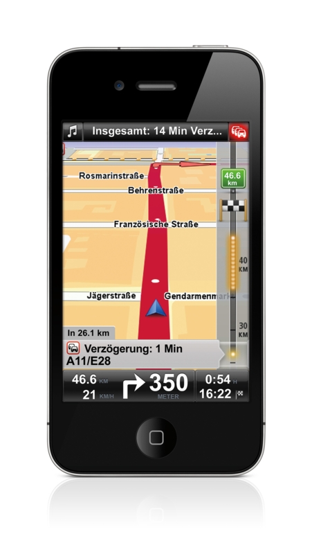 Tomtom für das iPhone: Neue Version der Navigationssoftware - Golem.de
