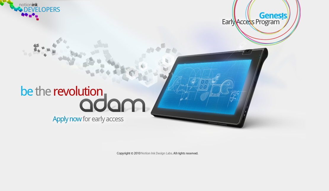 Adam: Android-Tablet mit sonnentauglichem Display - Golem.de
