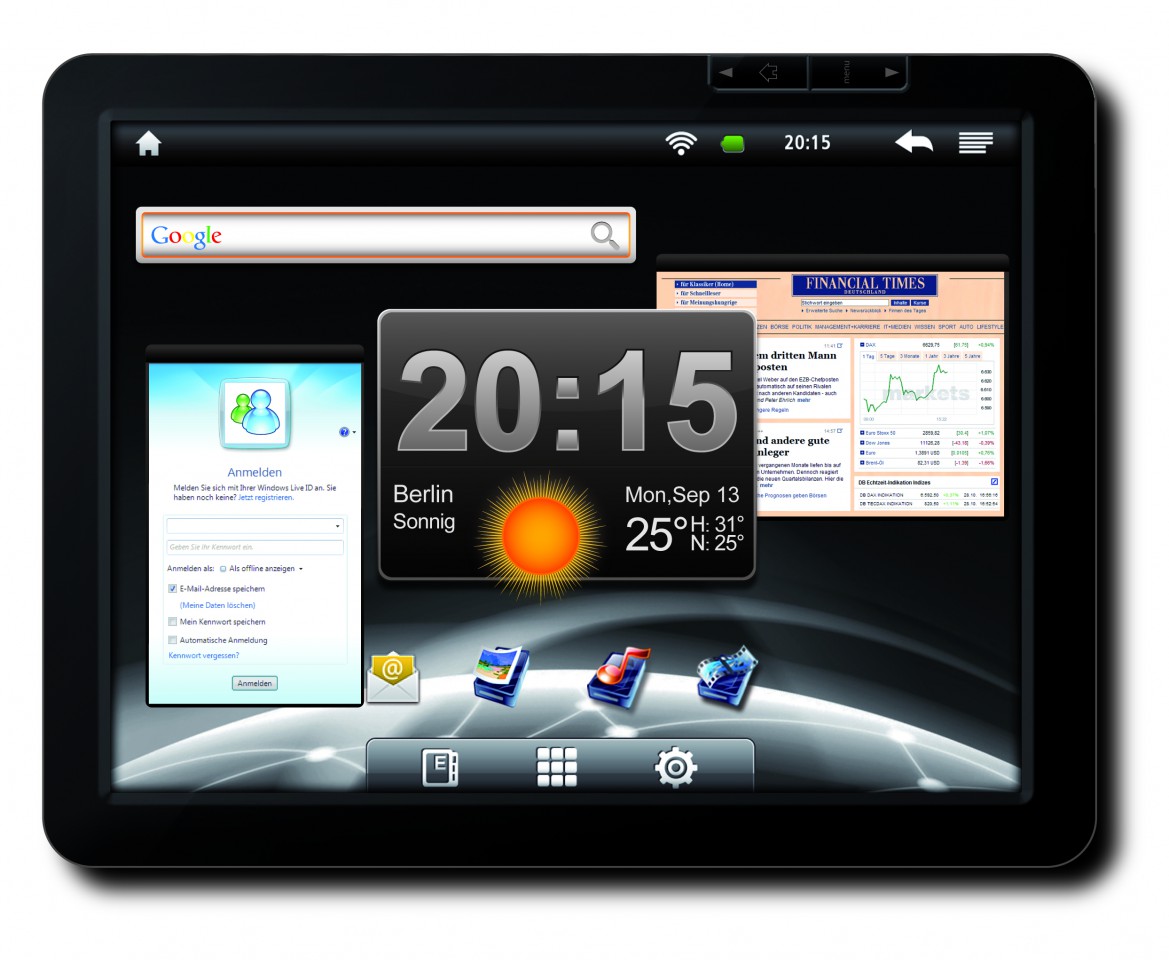 Odys Genesis: Günstiges 8-Zoll-Tablet mit Android (Update) - Golem.de