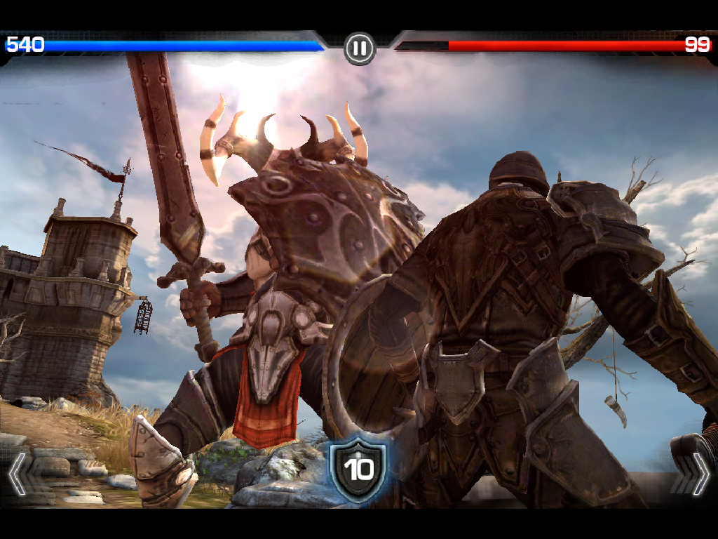 Spieletest Infinity Blade: Der Ritter aus der iPhone-Werbung - Golem.de