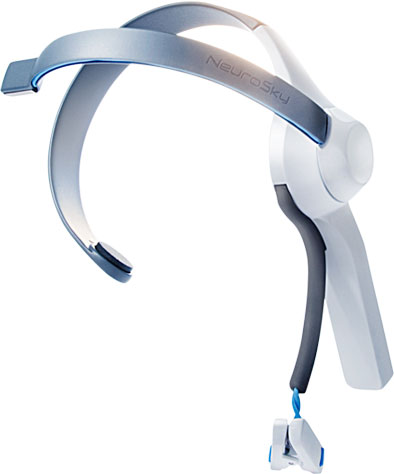 Neurosky: Mindwave-Headset scannt Gehirnwellen - Golem.de
