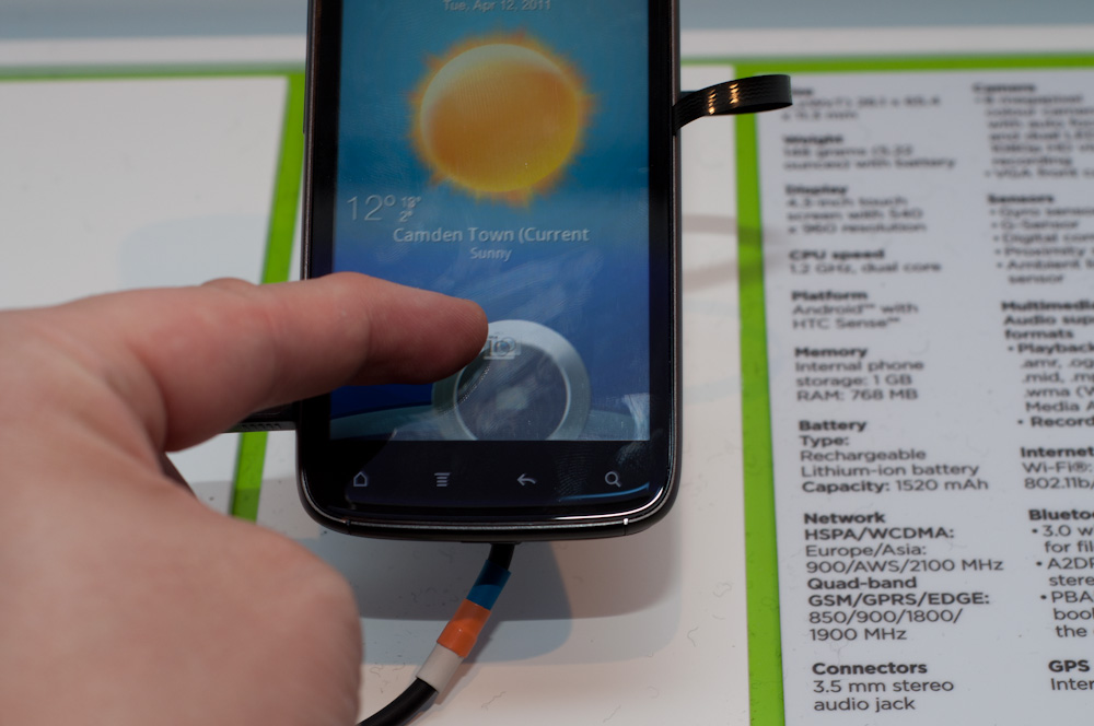 HTC Sensation: Android-Smartphone mit zwei CPU-Kernen und qHD-Display ...