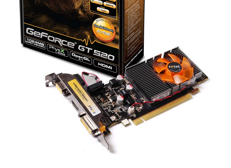 Geforce GT 520: Auch Nvidia mit DirectX-11-Grafikkarte für 50 Euro ...