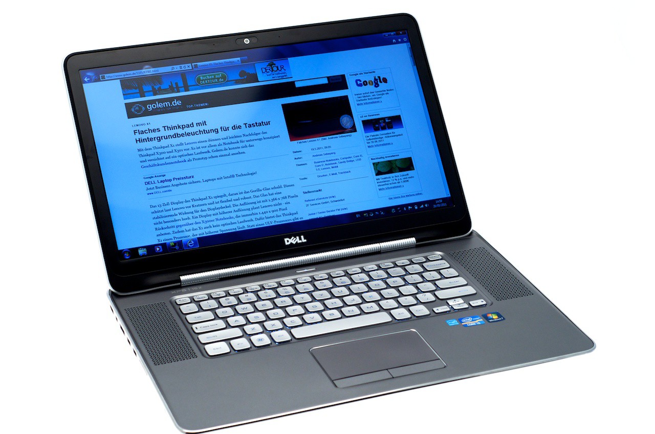 Dell XPS 15z im Test: Adamo-Nachfolger in Groß - Golem.de