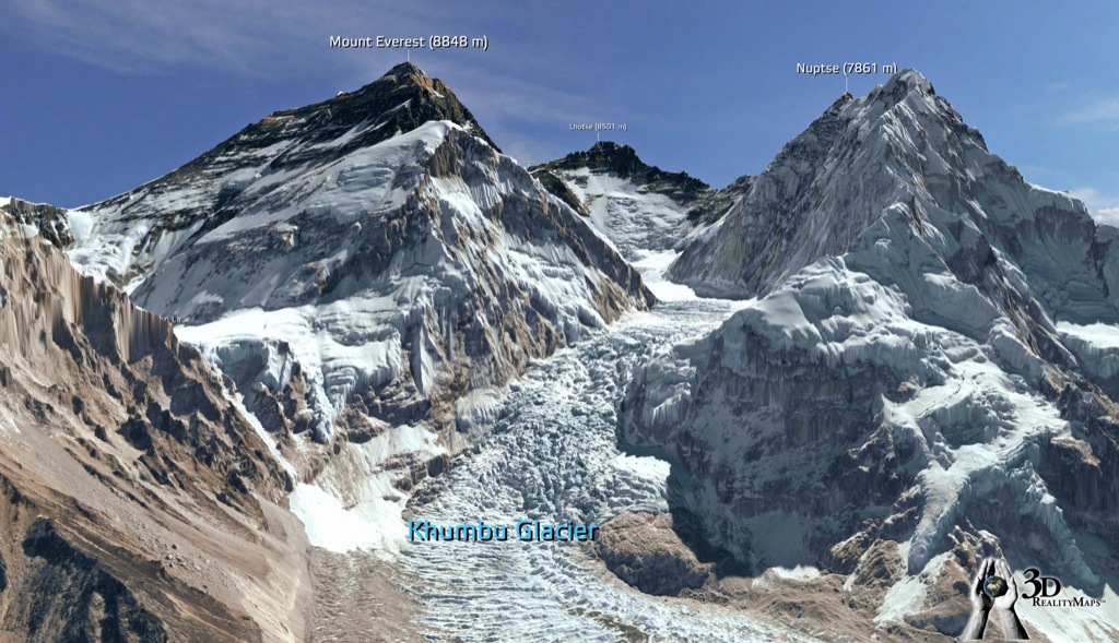 3D-Modell: Mount-Everest mit Software besteigen - Golem.de