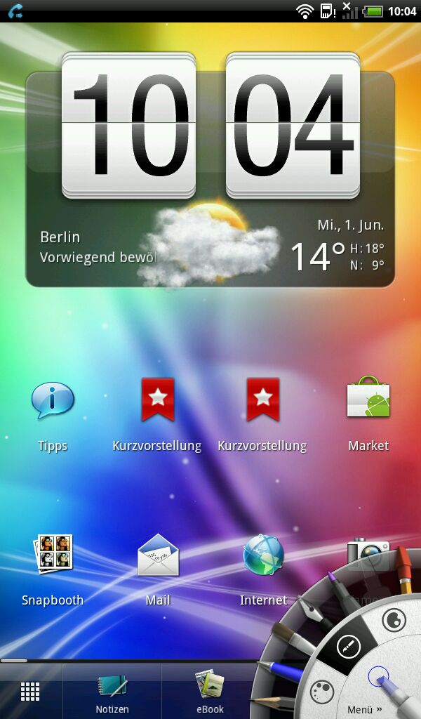 HTC Flyer im Test: Gelungenes Android-Tablet mit eigener Handschrift ...