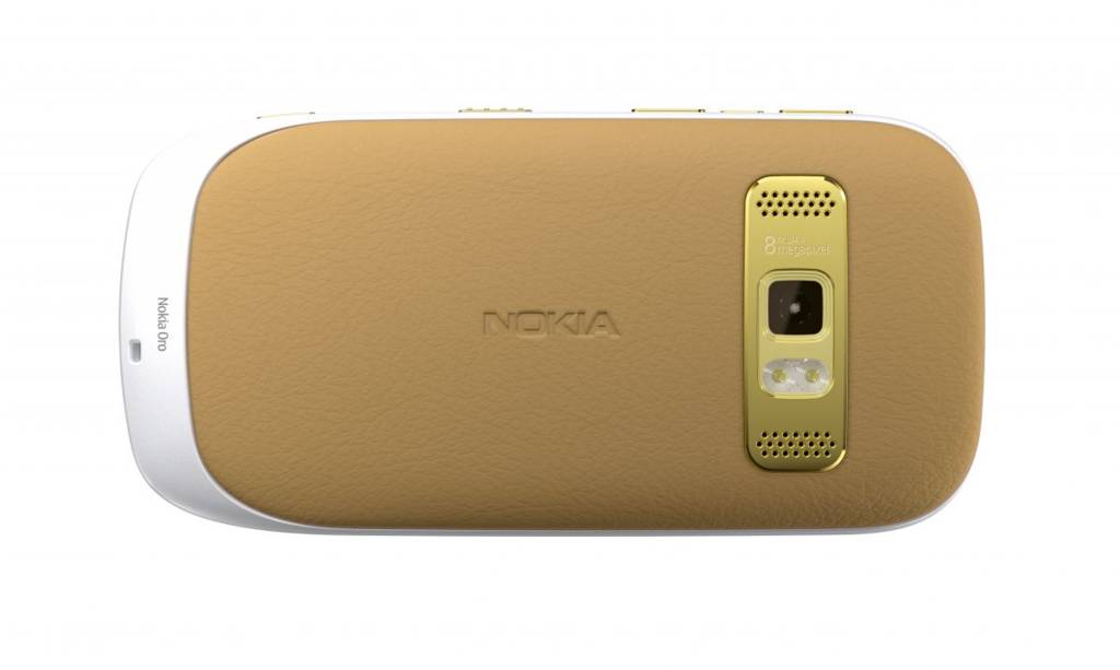 Nokia Oro: Luxus-Smartphone mit Saphir in Gold und Leder - Golem.de