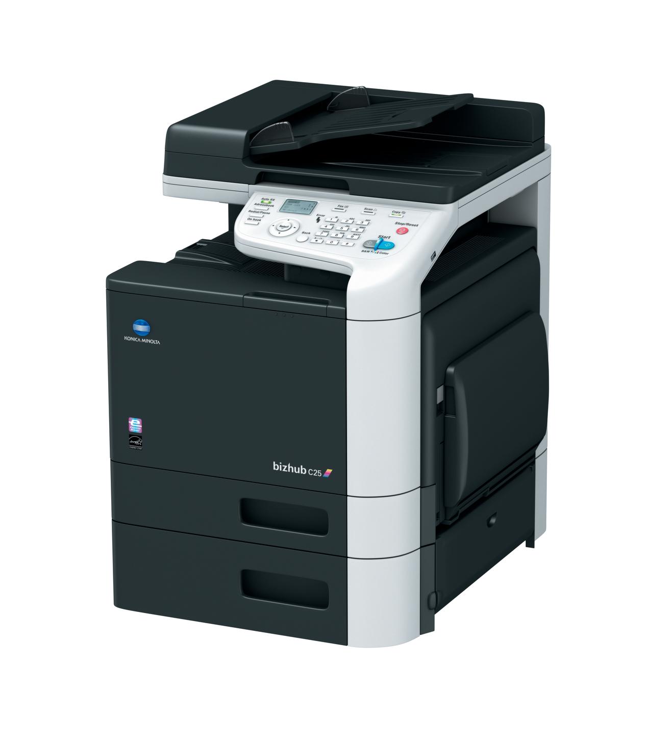 Konica Minolta: A4-Multifunktionssystem mit Festplattenoption - Golem.de