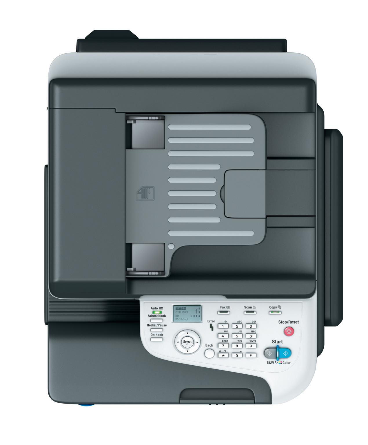 Konica Minolta: A4-Multifunktionssystem mit Festplattenoption - Golem.de