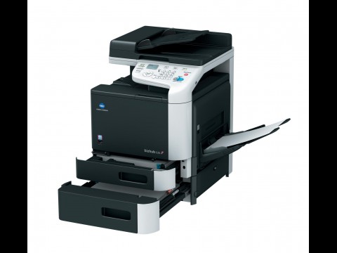 Konica Minolta: A4-Multifunktionssystem mit Festplattenoption - Golem.de