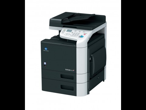 Konica Minolta: A4-Multifunktionssystem mit Festplattenoption - Golem.de