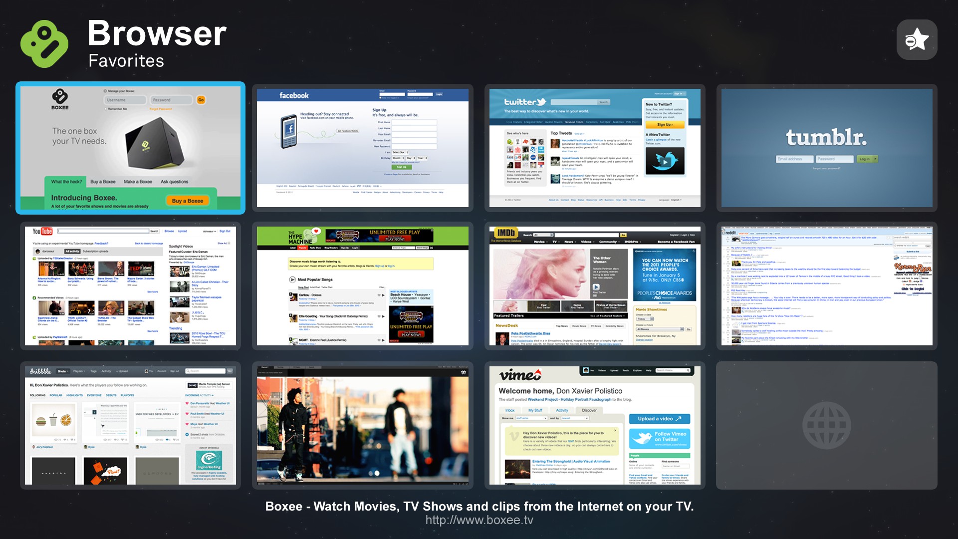 Boxee Box: Firmware 1.1 mit verbessertem Webbrowser - Golem.de