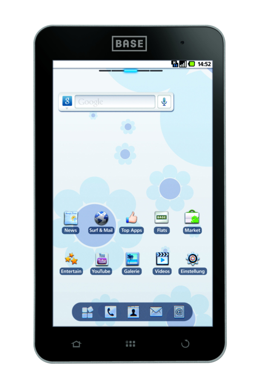 Base Tab: Android-Tablet mit Datenflatrate für 19 Euro im Monat - Golem.de