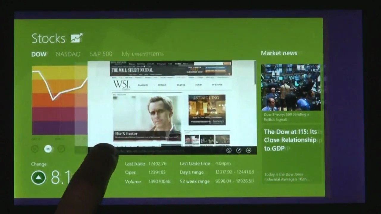 Neues User Interface: Microsoft zeigt Windows 8 - Golem.de