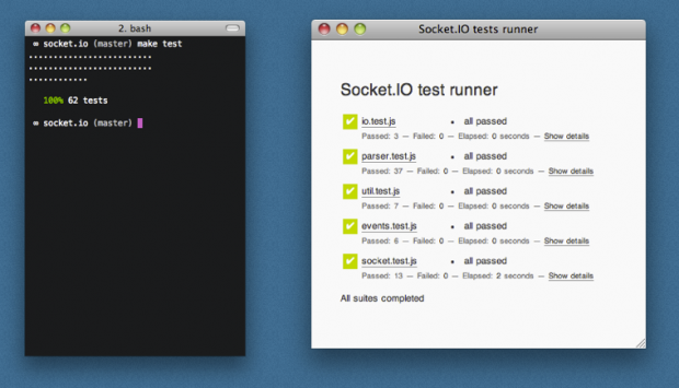 Socket.io: Bidirektionale Echtzeitkommunikation über Websockets - Golem.de