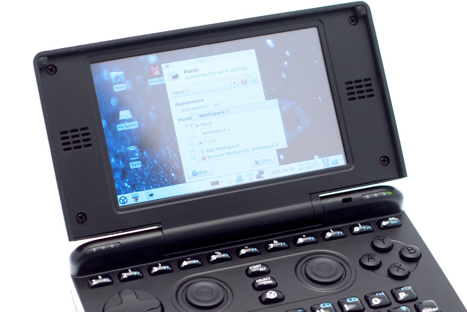 Open Pandora im Test: Handheld für Retrogamer und Linux-Fans - Golem.de