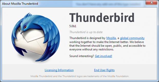 Thunderbird 5.0 Beta: Mozillas E-Mail-Programm überspringt eine Nummer ...
