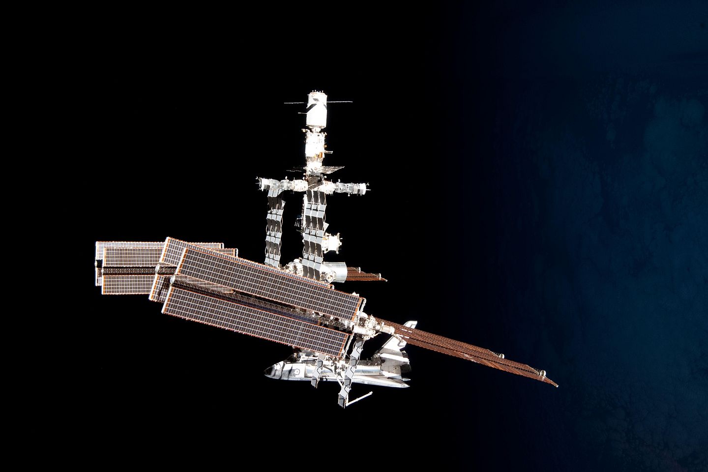 Angedockt: Nasa veröffentlicht einzigartige Bilder des Spaceshuttles ...