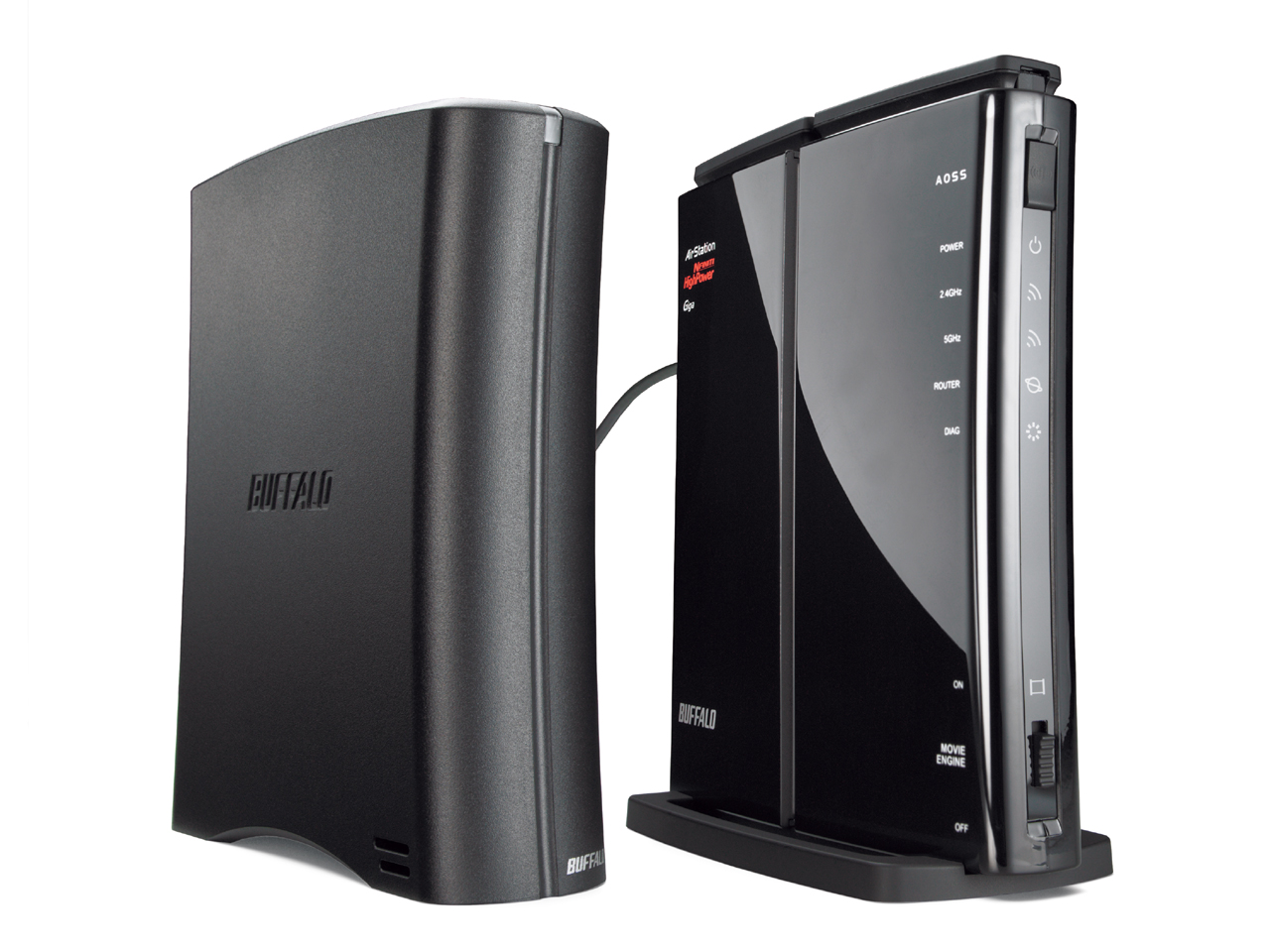 Buffalo: WLAN-Router mit Dual-Band und Unterstützung für UMTS - Golem.de