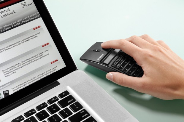 Canon X Mark Mouse Lite: Lasermaus mit Bluetooth, Taschenrechner und ...