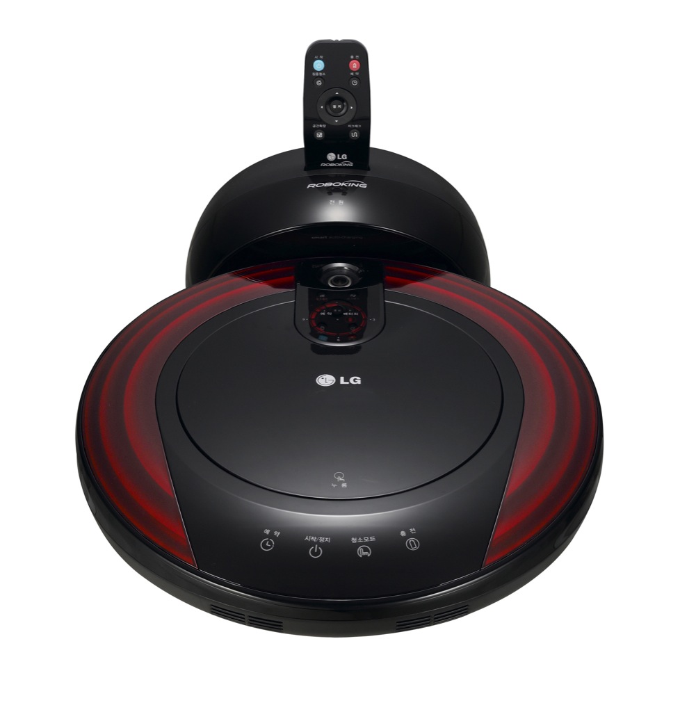 Hom-Bot 2.0: Leiser Staubsaugerroboter von LG guckt an die Decke - Golem.de