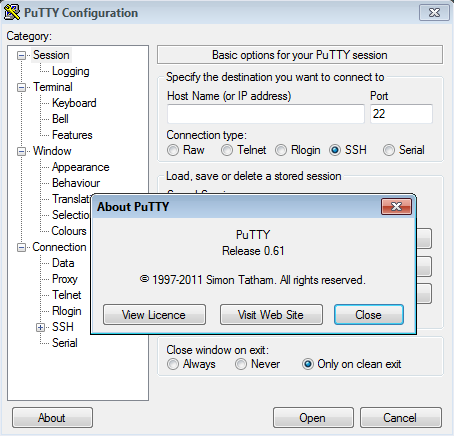 Putty 0.6.1: Update des SSH-Clients nach vier Jahren Schweigen - Golem.de