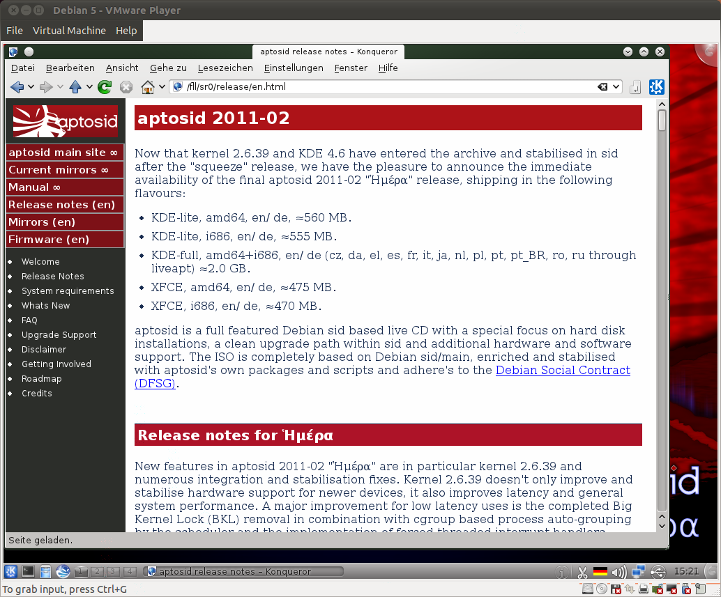 Debian Sid: Aptosid 2011-02 veröffentlicht - Golem.de
