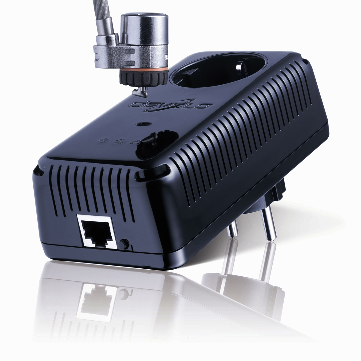 Devolo: Powerline-Adapter mit Diebstahlsicherung - Golem.de