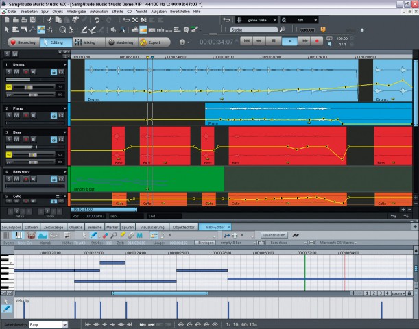 Magix: Neue Version der Tonstudio-Software Music Studio MX - Golem.de