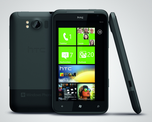 HTC Titan: Großes Smartphone mit 1,5-GHz-CPU und Windows Phone 7.5 - Golem.de