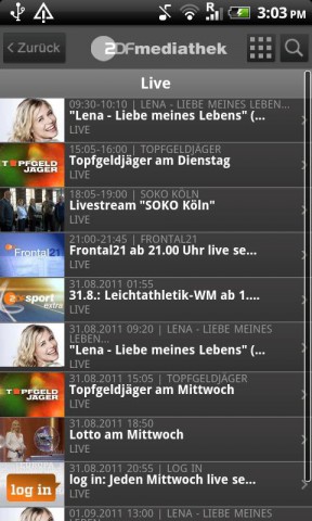 App: ZDF-Mediathek für Android und iOS erschienen - Golem.de