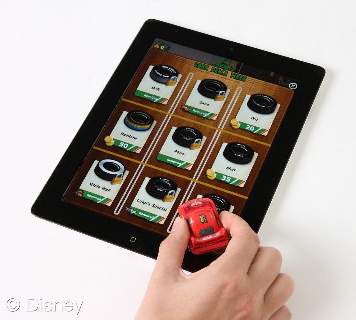 Disney Appmates: Mit Cars-2-Spielzeugautos über das iPad rasen - Golem.de