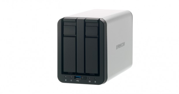 Silverstore 2-Drive NAS: Freecoms Netzwerkspeicher für bis zu 6 TByte ...