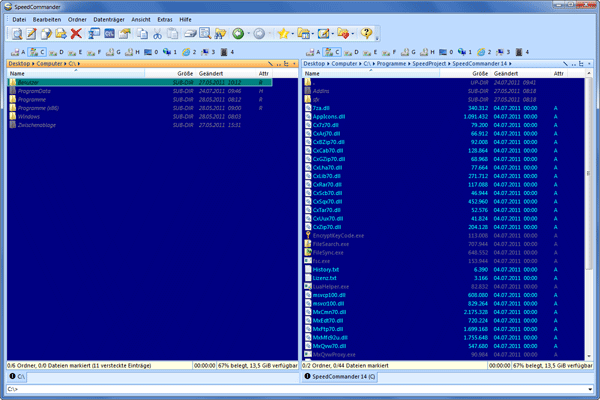 Speedcommander 14: Windows-Dateimanager in neuer Version - Golem.de