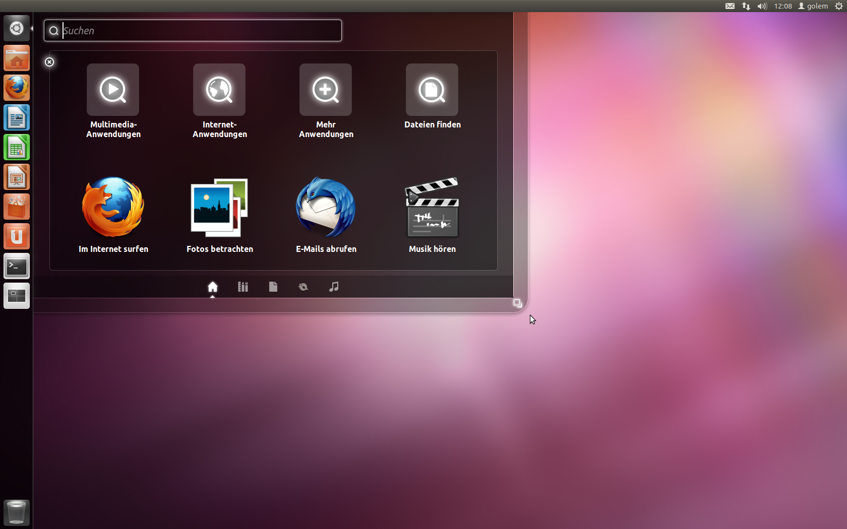 Test: Ubuntu 11.10 hübscht Unity auf - Golem.de