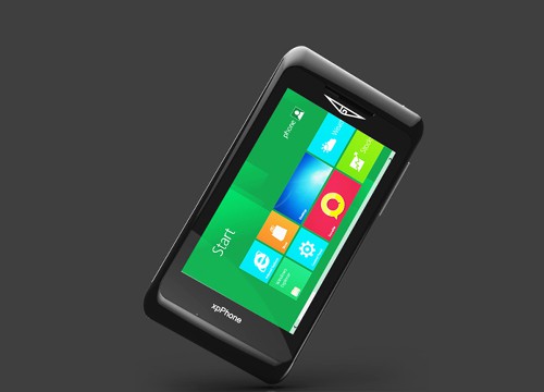 XpPhone 2: Smartphone mit Windows 8 und 112-GByte-Speicher - Golem.de