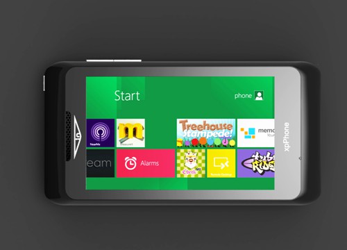 XpPhone 2: Smartphone mit Windows 8 und 112-GByte-Speicher - Golem.de