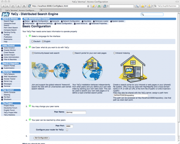 Yacy 1.0: Freie und dezentrale Suchmaschine von allen für alle - Golem.de