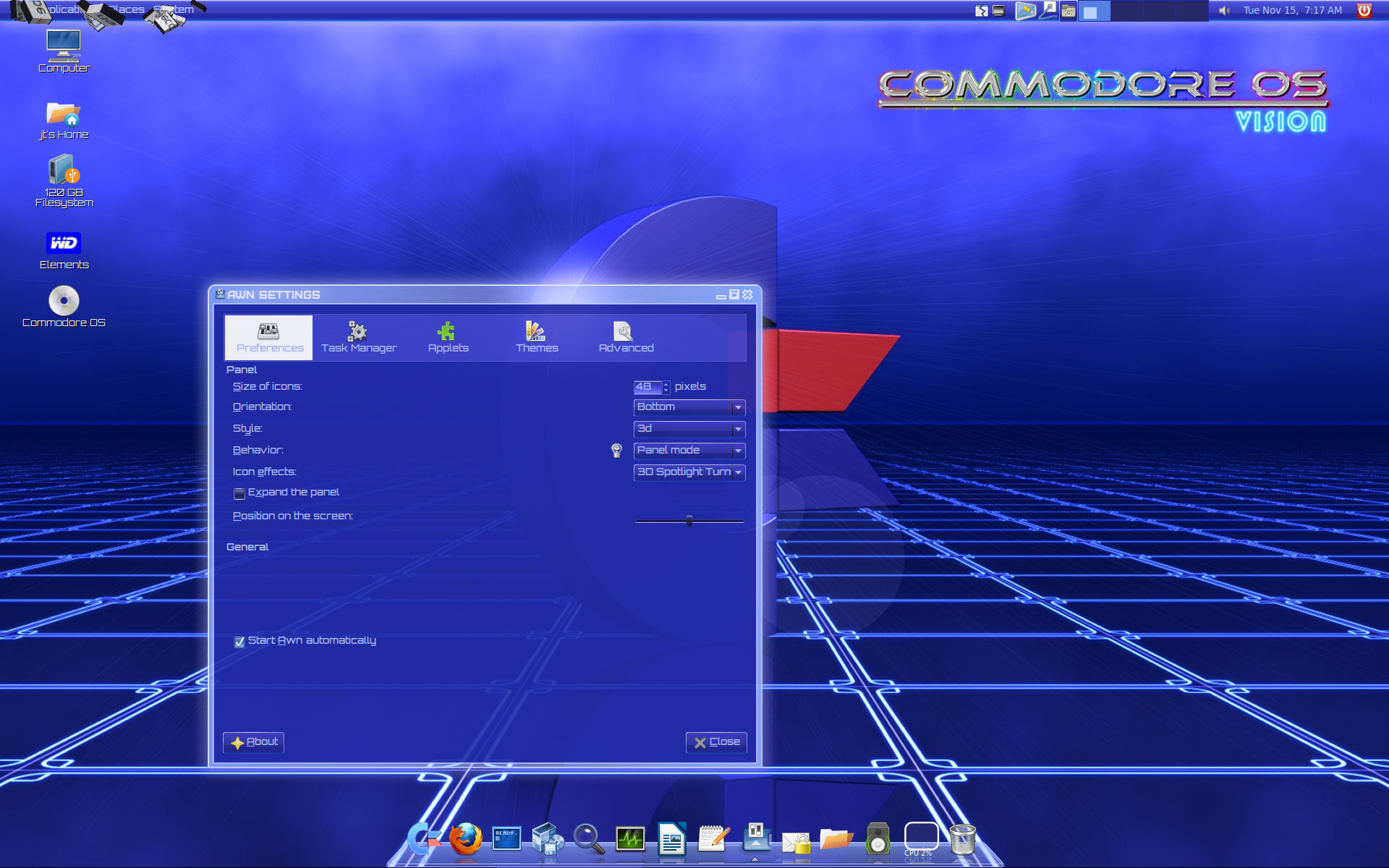 Commodore OS Vision: Linux im Brotkasten-Look - Golem.de