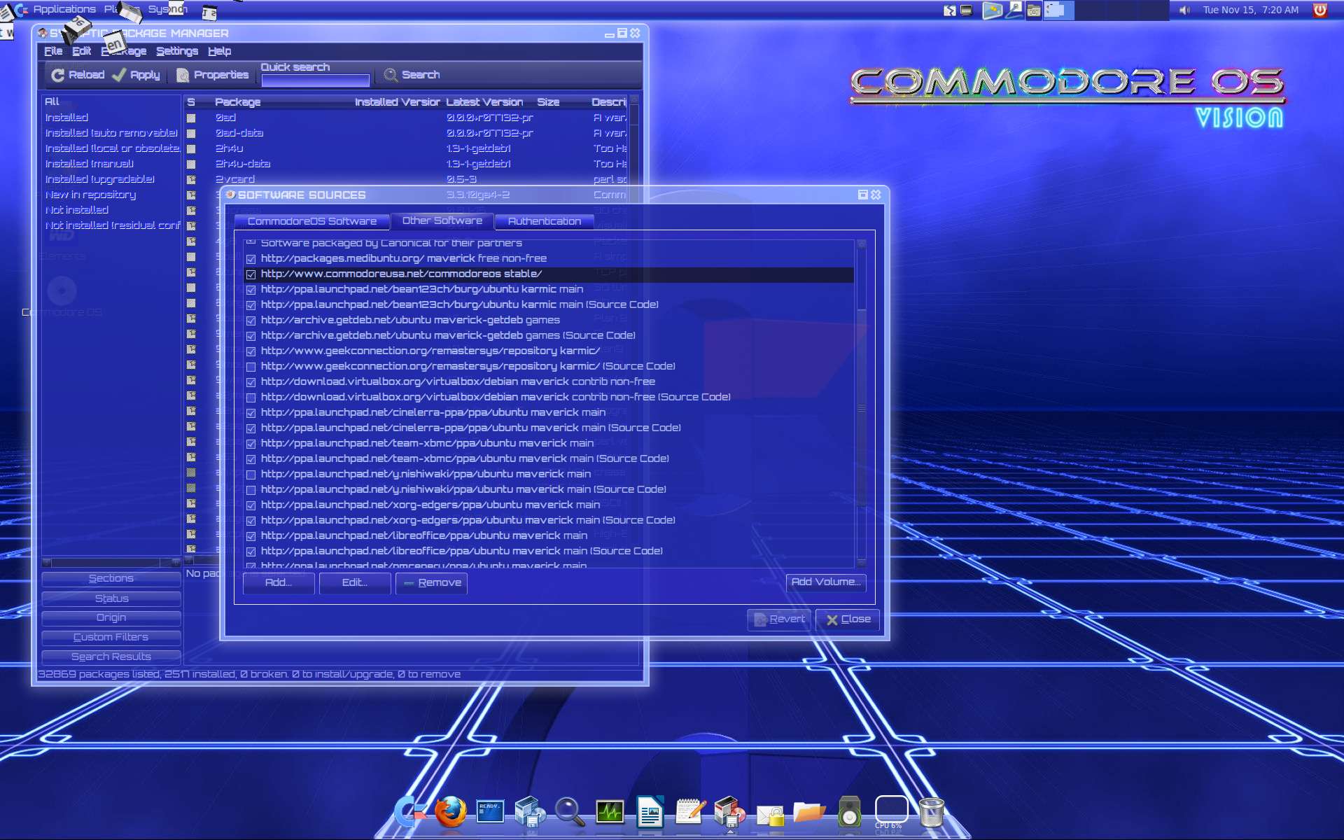 Commodore OS Vision: Linux im Brotkasten-Look - Golem.de