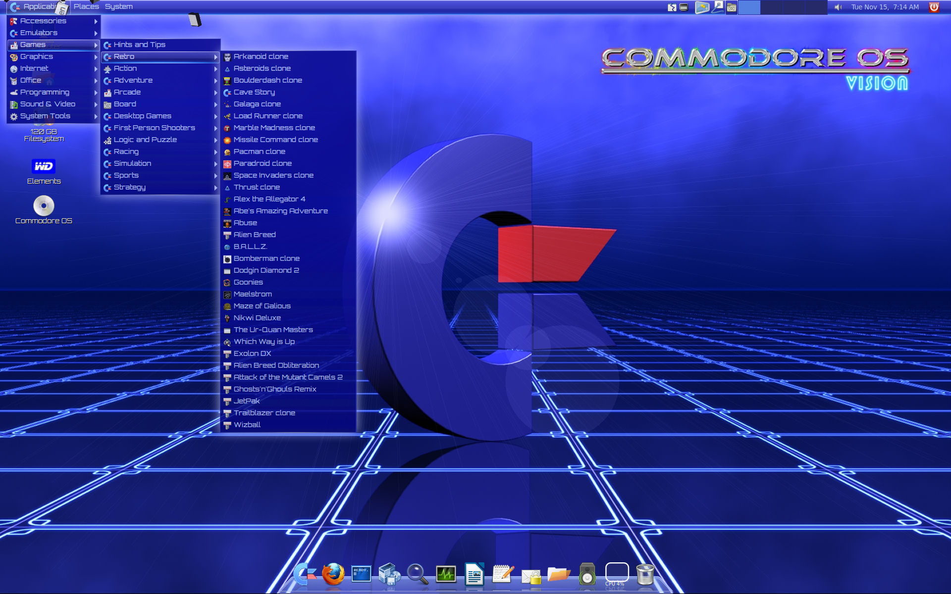 Commodore OS Vision: Linux im Brotkasten-Look - Golem.de