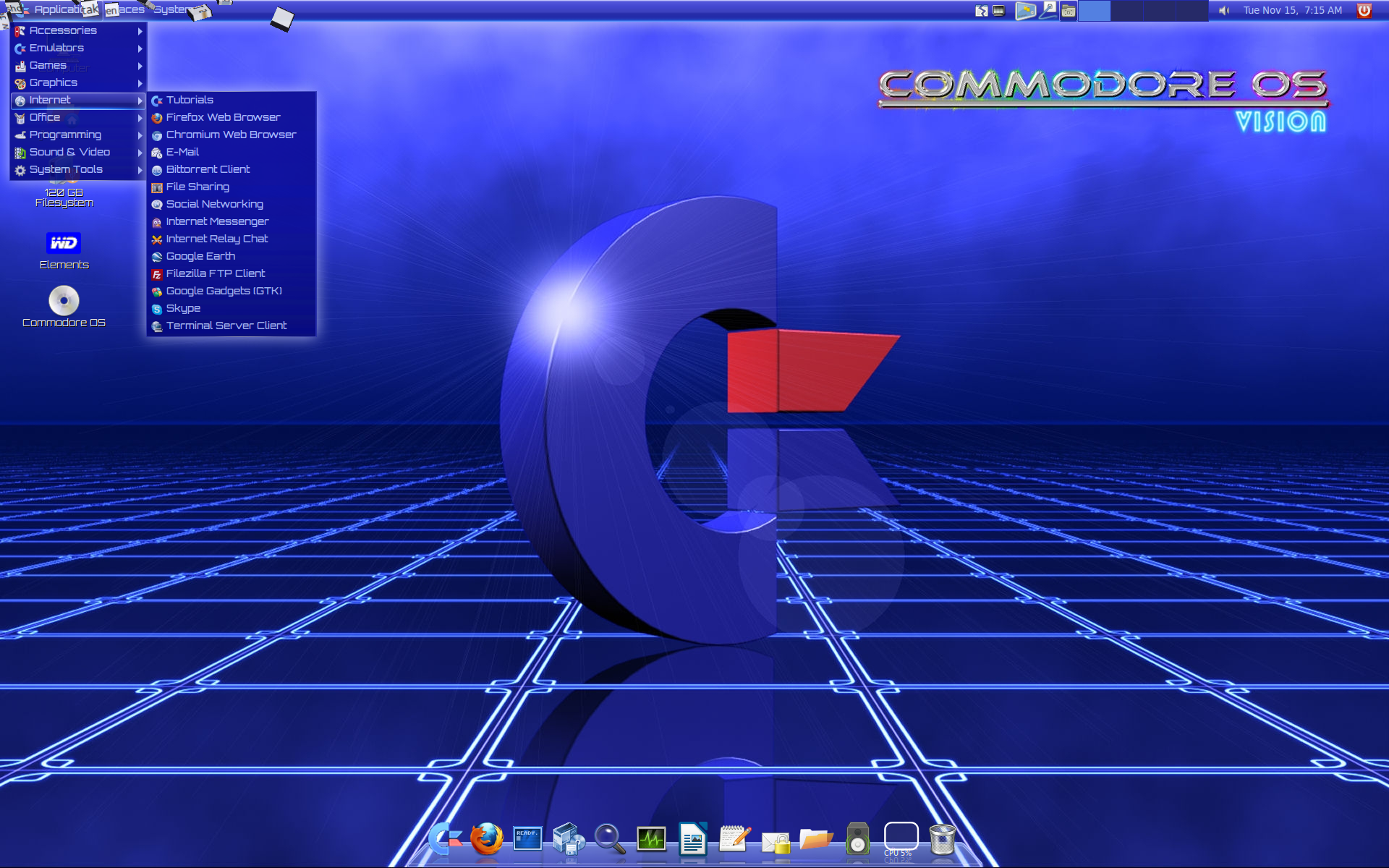 Commodore OS Vision: Linux im Brotkasten-Look - Golem.de